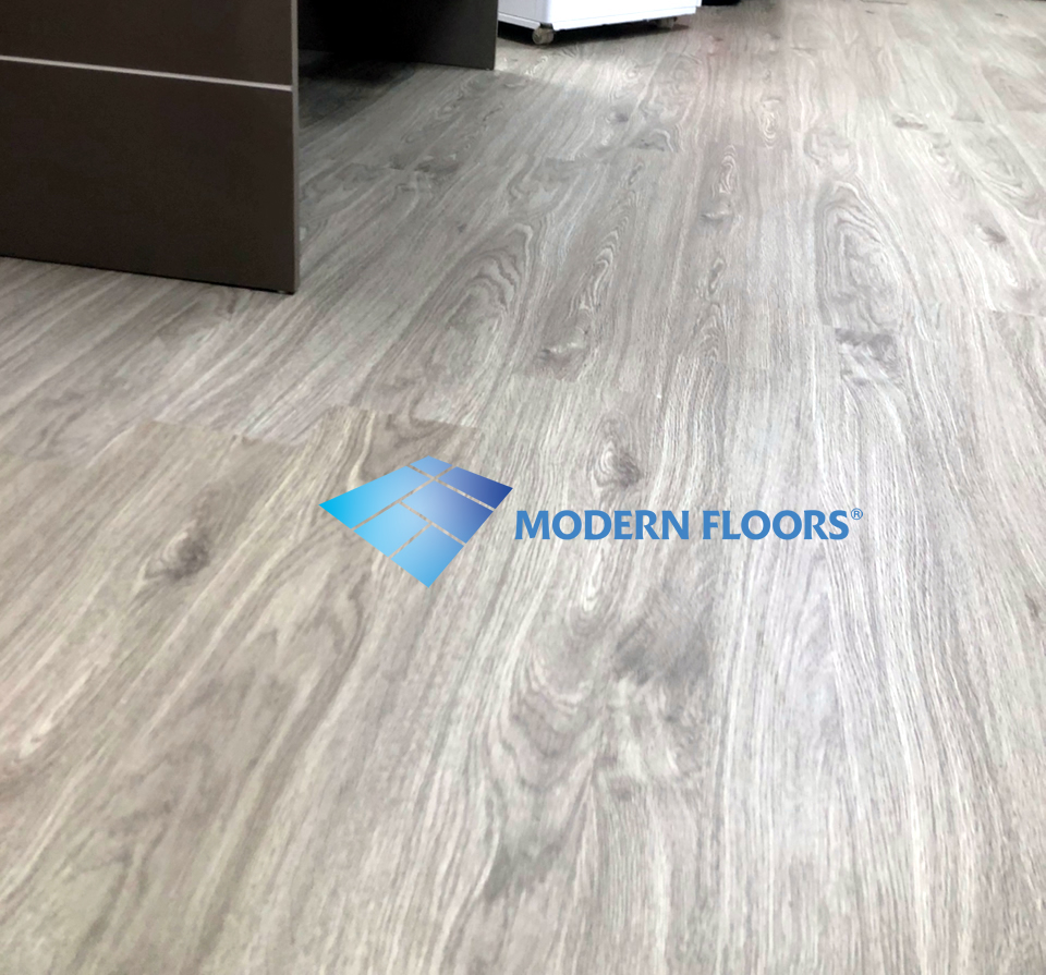 Marina Brown SPC Super Core Click Lock Tiles + IXPE Back Pad