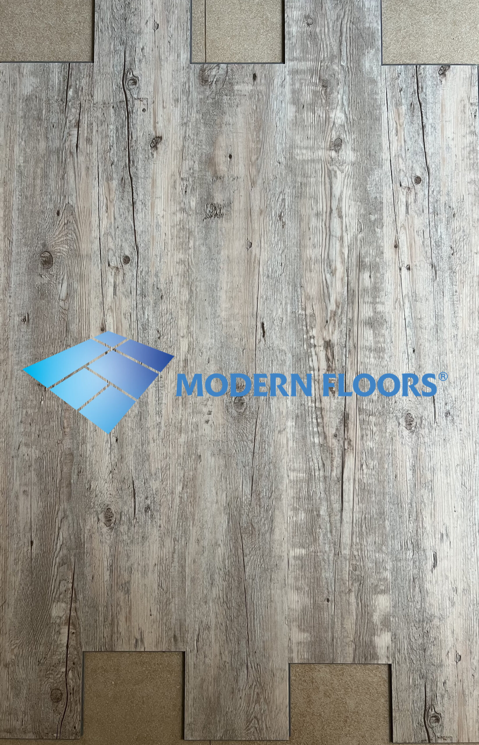 Birch Wooden Brown SPC Super Core Click Lock Tiles