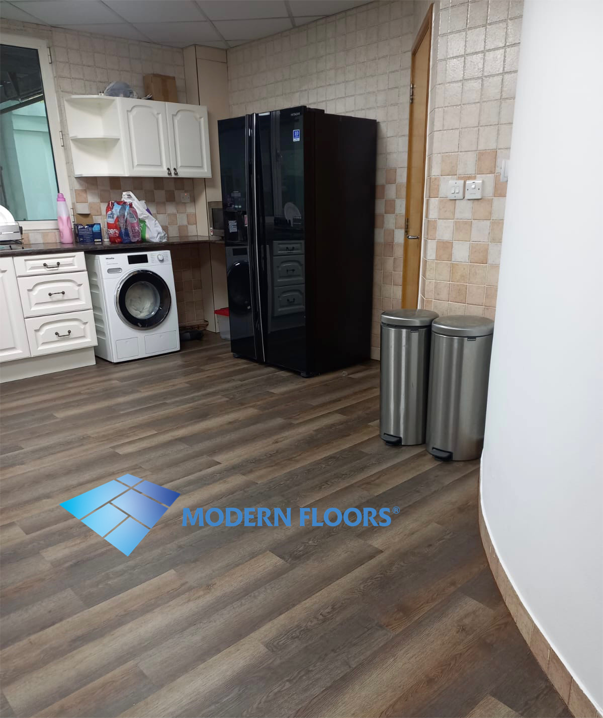 Tari Wooden Brown SPC Super Core Click Lock Tiles