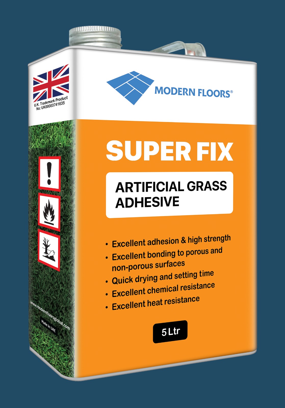 Super Fix - Artificial Carpet Grass / AstroTurf Adhesive (5Ltr ...